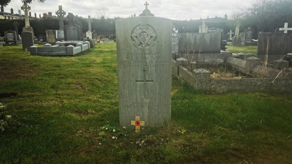 William E. Robertson - WartimeNI